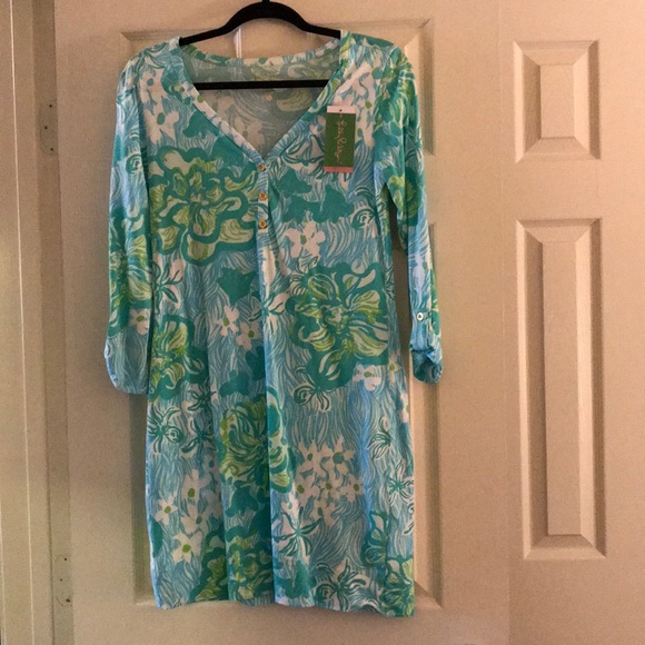 Lilly Pulitzer | Dresses | Nwt Lilly Pulitzer Palmetto Dress In Wave ...